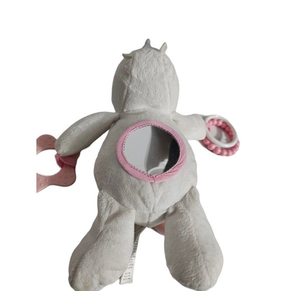 Carter's | Toys | Carters White Pink Silver Unicorn Plush Activity Toy ...